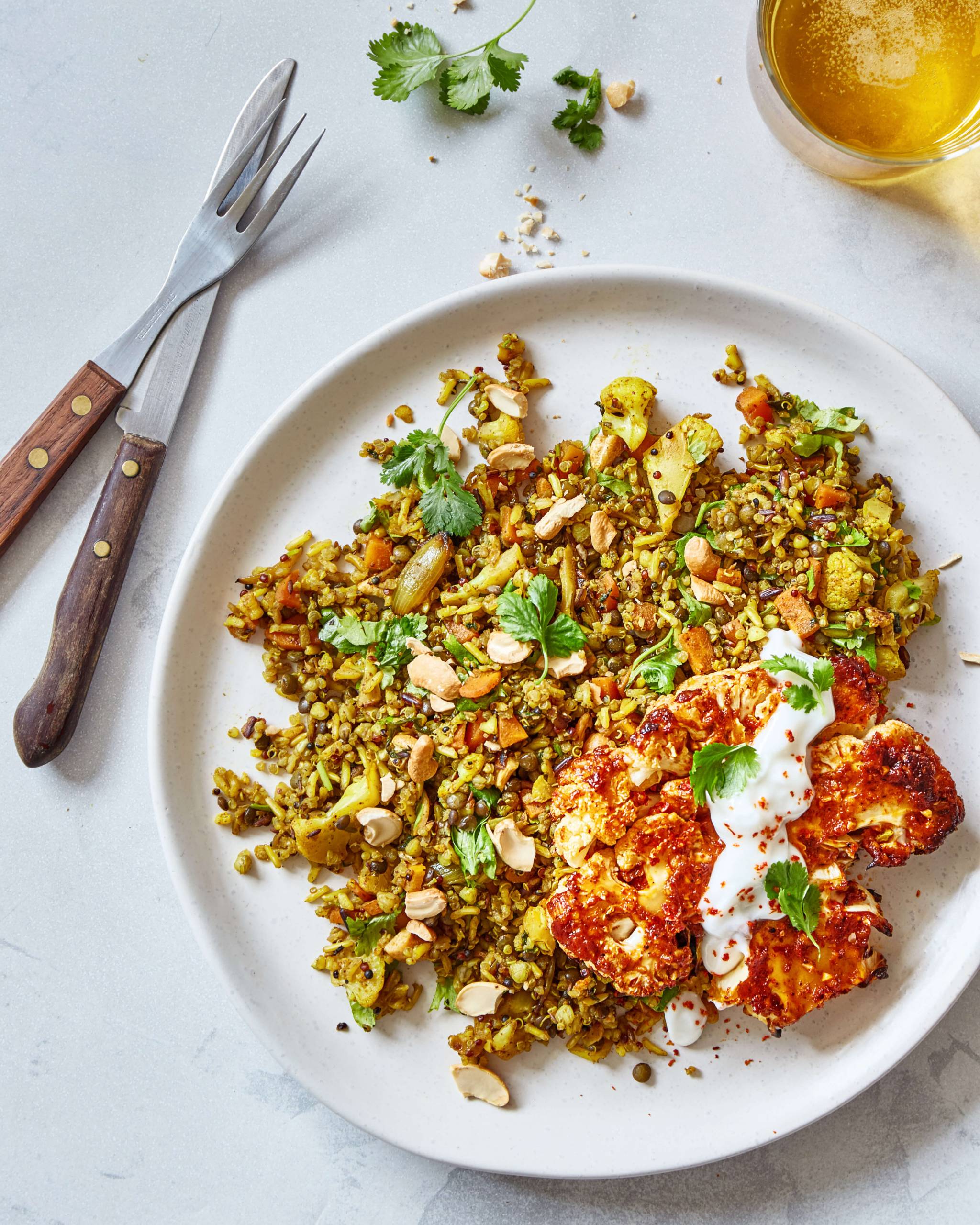 Gourmet Grain & Rice Pilaf with Tandoori Cauliflower Steaks – The ...